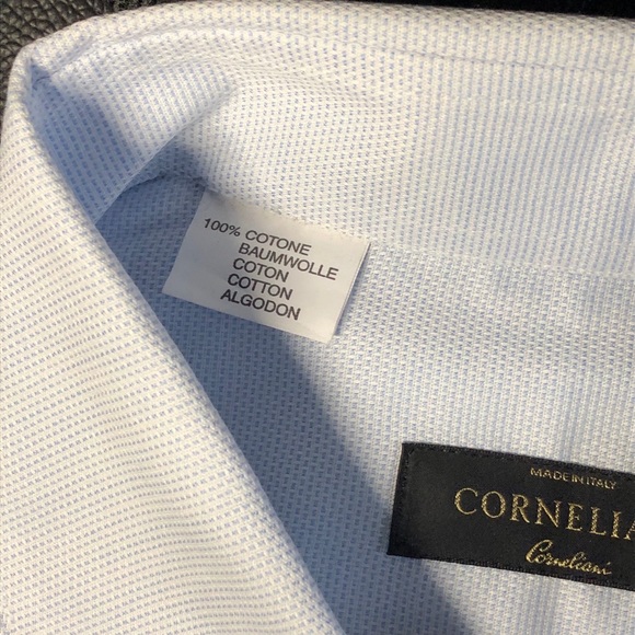 Corneliani | Shirts | Nwt 46 Corneliani Shirt Large | Poshmark